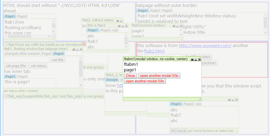 GitHub - uuware/ftab: FTab(Floating Tabs) is a very small JavaScript ...